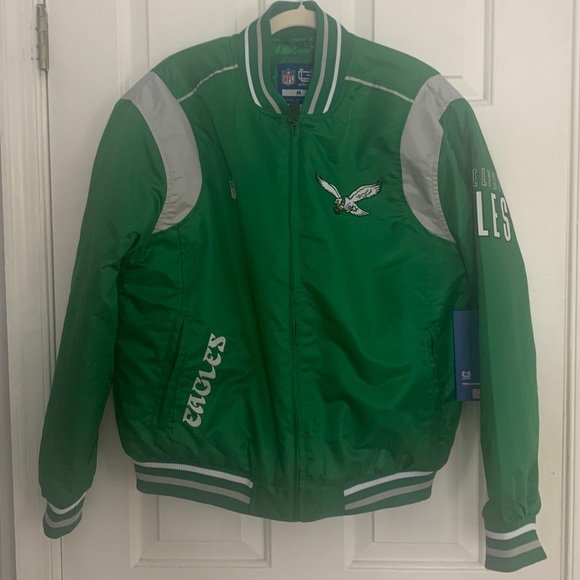 Jackets & Coats | Philadelphia Eagles Green Jacket Vintage | Poshmark